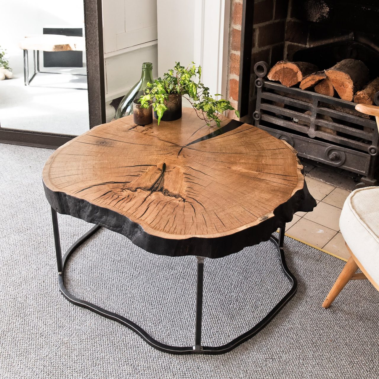 Tree Trunk Coffee Tables - Alex Brooks Furniture