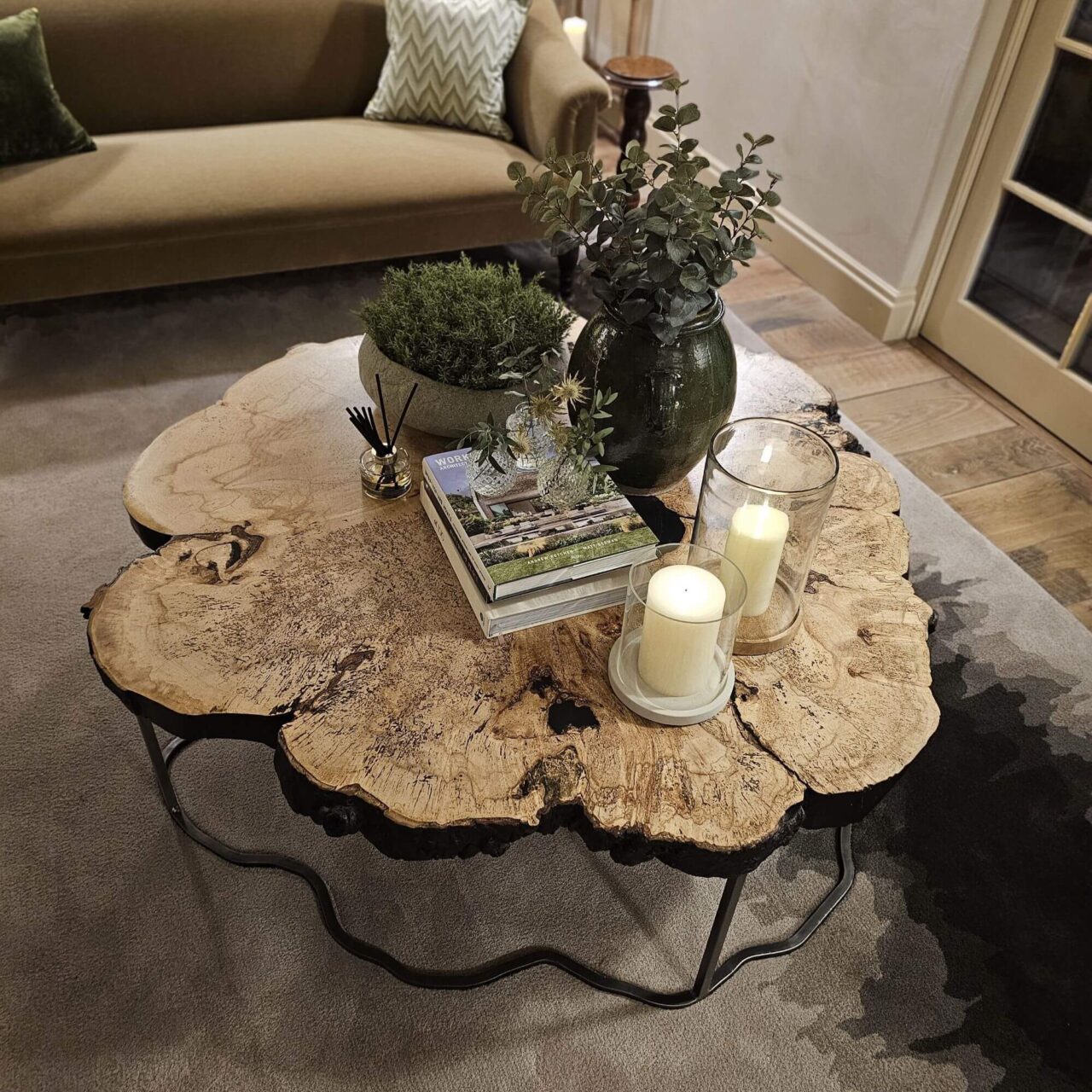 Tree Trunk Coffee Tables - Alex Brooks Furniture